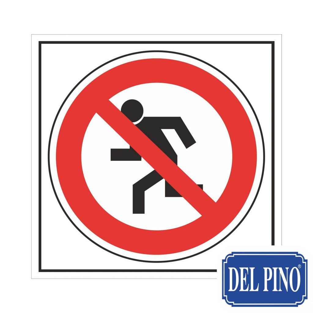 0591 – Prohibido correr – DelPino