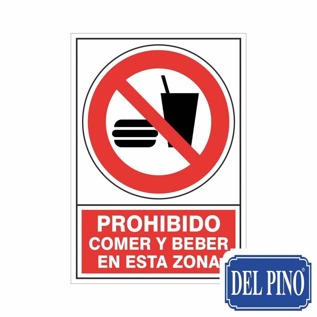 0550 – Prohibido comer y beber – DelPino